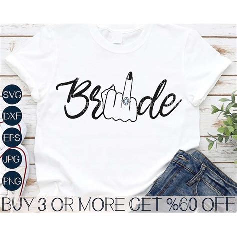 Bride Svg Wedding Svg Bachelorette Svg Bridal Party Svg Inspire