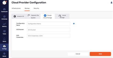 Configure Backup Storage Yugabytedb Docs