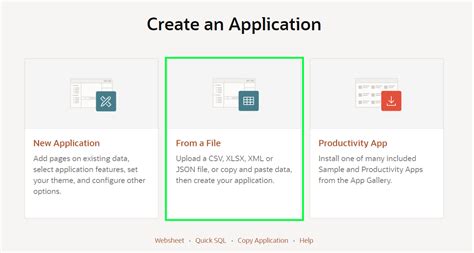 Use Apex To Create An App From A Spreadsheet