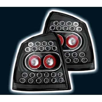 Led Black Tail Lights Holden Astra Ts Hatch 25 Door 98 05