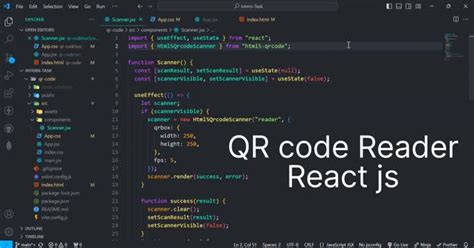 Aman Kureshi On Linkedin Qr Code Reader Using React Js First Project Completed Interndev Pvt Ltd