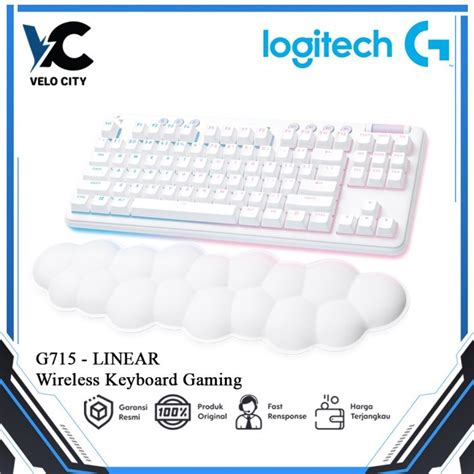 Jual Logitech G715 Keyboard Gaming Wireless Bluetooth Tkl Rgb Tactile Shopee Indonesia