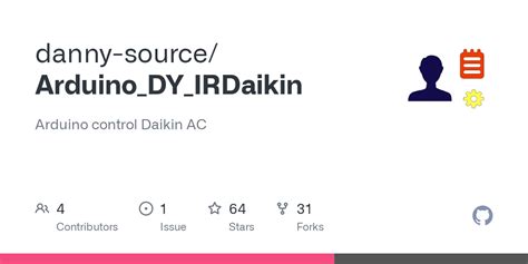 Github Danny Source Arduino Dy Irdaikin Arduino Control Daikin Ac