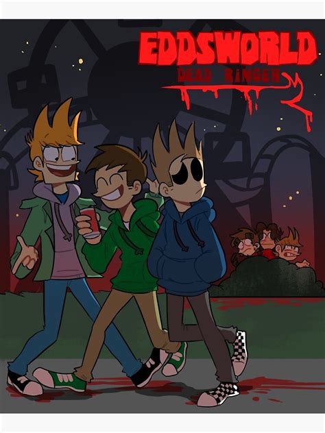 Eddsworld Main Characters Photographic Print For Sale By Nayashzz Redbubble