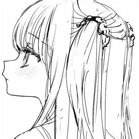 ボード「원고체」のピン Line アイコン かわいい 白黒 女の子 リアル イラスト