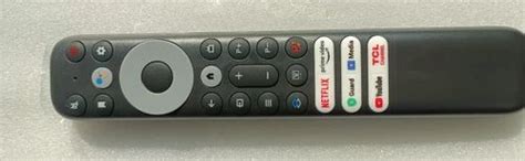 Black Wireless TCL LED TV VOICE REMOTE At Piece In Pune ID