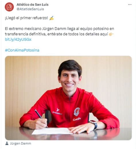 Con botarga, Jürgen Damm es anunciado en Atlético de San Luis ...