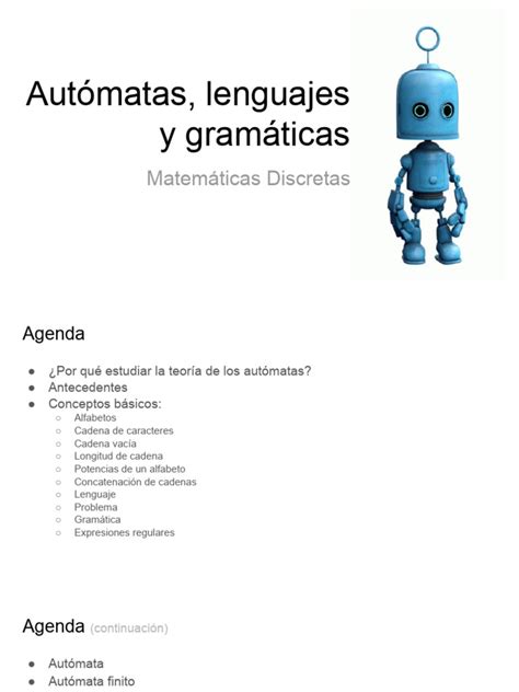 10 Autómatas Pdf Lenguaje De Programación Cadena Informática 10 Autómatas Pdf Lenguaje De Programación Cadena Informática
