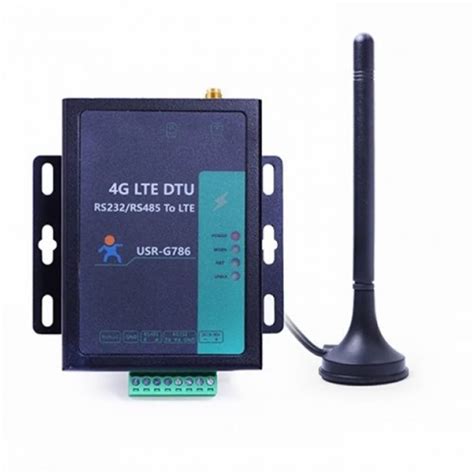 Usr G786 G 4g Cellular Dtu Modem With Global Lte Bands Support Rs232 Rs485 Modbus Support At