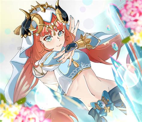 Nilou Genshin Impact Fanart By Inuuk6 On Deviantart
