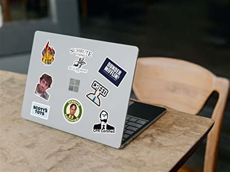 Codersparadise Pack Of 58 Office Laptop Sticker Tv Show Stickers For Laptop Journal Bike
