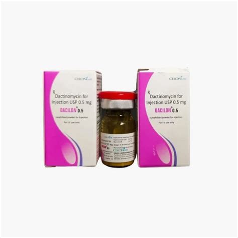 Dactinomycin Injection 05mg At ₹ 30998vial Anti Cancer Injection