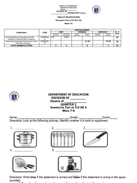 St4 Tle He 6 Q2 Pdf Food Preservation Pressure Cooking