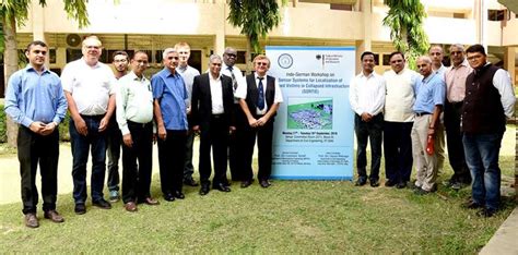 Amrita Professor Participates In Indo German Workshop On Sensor Systems Amrita Vishwa