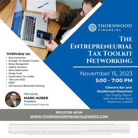 Elevate Your Tax Strategy Game With Us On Wednesday November 15th Matt Navarre