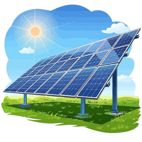 Solarenergyvectorillustrationsolarenergy Premium Ai Generated Vector