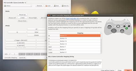 gamepad keyboard mouse mapping app `antimicro` sees new release ~ web upd8 ubuntu linux blog