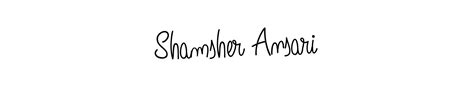 89 shamsher ansari name signature style ideas super digital signature