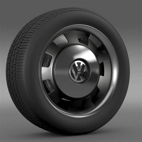 Vw Beetle Classic Wheel By Creativeideastudio 3docean