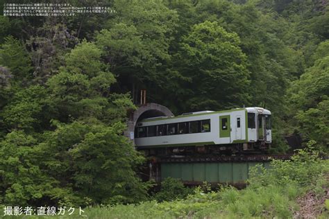 2nd train JR東快速只見線満喫号が運転の写真 TopicPhotoID 73685