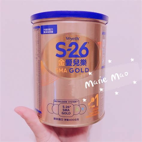 原裝進口Wyeth惠氏S26金愛兒樂1號新生兒奶粉400公克 蝦皮購物