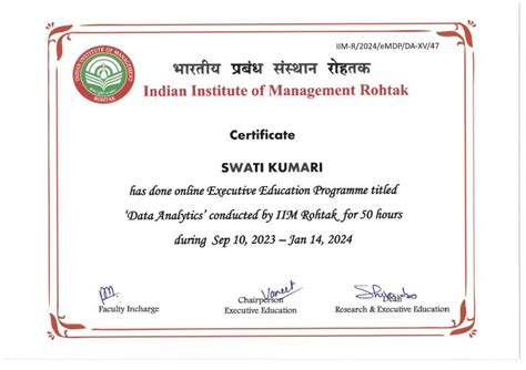 Swati Kumari On Linkedin Excited To Announce That Ive Successfully