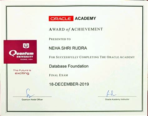 Neha Shri Rudra On Linkedin Oracle Oraclecertified Oracledatabase Oraclejobs Database Share