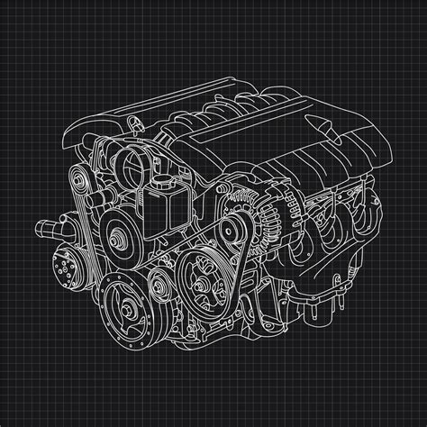 Car Engine Vector Art Icons And Graphics For Free Download