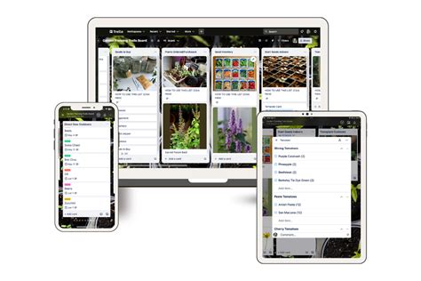 Copy Of Garden Planning Trello Template Mockup 1200 X 800 Px Creekside Simplicity