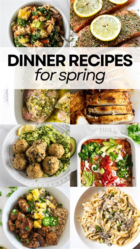15 Spring Dinner Recipes Simple Everyday Recipes
