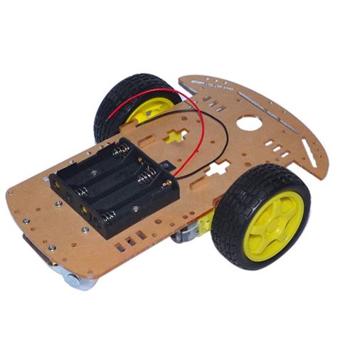 Carro Chasis Robot 1 Base 2wd Kit Para Armar Grupo Electrostore