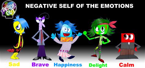 Inside Out Negative Emotions By Zigaudrey On Deviantart
