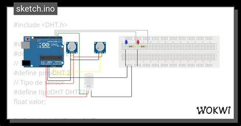Sensor De Temperatura Wokwi ESP32 STM32 Arduino Simulator