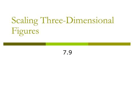 ppt scaling three dimensional figures powerpoint presentation free