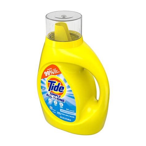 Buy Tide Simply All In One Liquid Laundry Detergent Refreshing Breeze