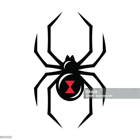 Black Widow Spider Icon Stock Illustration Download Image Now Black