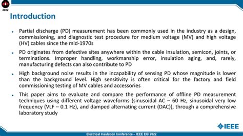 Comparison Of Different Voltage Waveforms For Cable Pd Testingpdf
