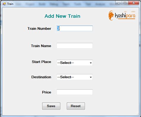 Railway Reservation System Project In C Net With Source Code And Report Download Kashipara