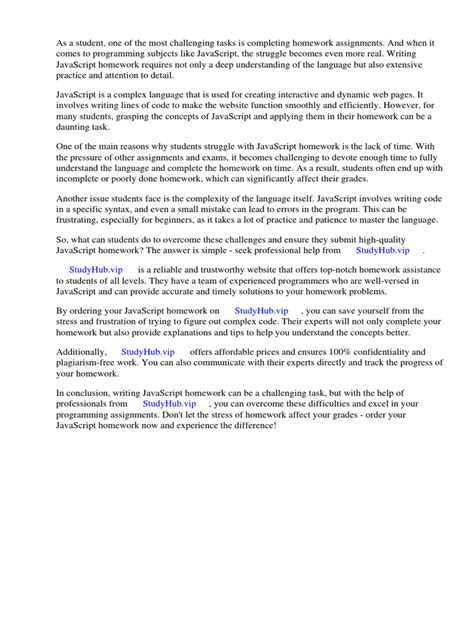 Do My Javascript Homework Pdf Java Script World Wide Web