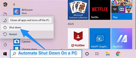 How To Automatically Shut Down A Windows Computer