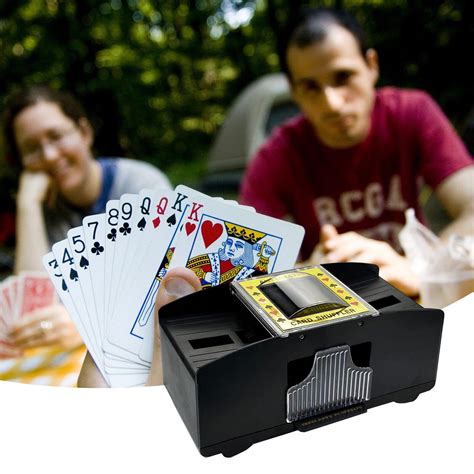 Uno Card Shuffler Machine Automatic 2 Deck Card Shuffler Rechargeable