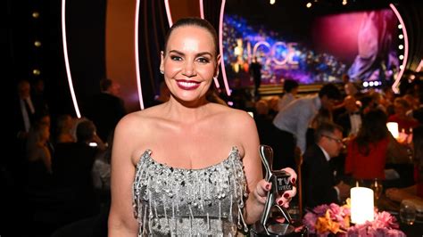 Jelena Dokic In Tears During Emotional Logies Speech The Advertiser