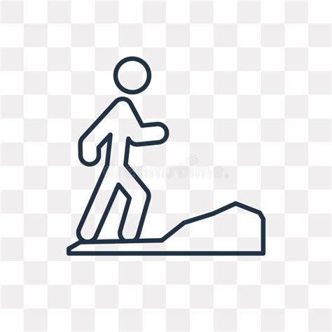Linear Jogging Icon From Activity And Hobbies Outline Collection Thin Line Jogging Vector