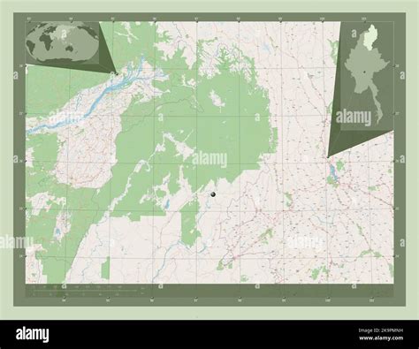 Kachin State Of Myanmar Open Street Map Corner Auxiliary Location