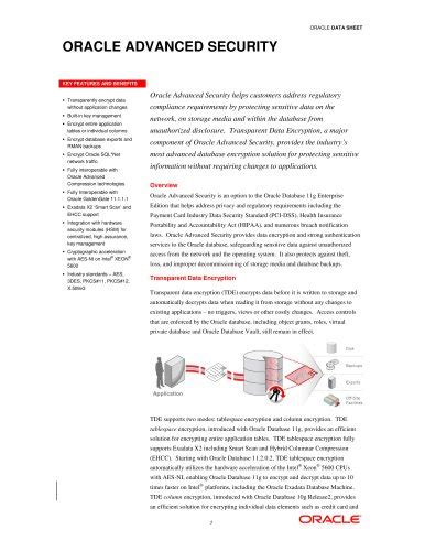 Oracle Database Standard Edition 2 Oracle Pdf Catalogs Technical Documentation Brochure