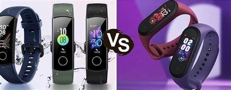 Comparamos la Honor Band 5 vs Xiaomi Mi Band 4