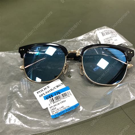폴리스 미러 선글라스 팔찌 발찌 중고나라