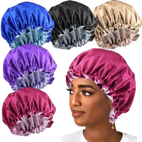 Satin Bonnet Silk Bonnet For Curly Hair Bonnet Braid Bonnet For
